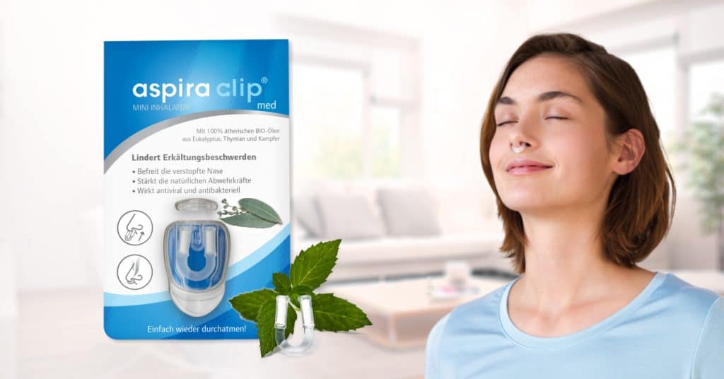 Atemfrisch unterwegs mit dem aspUraclip Naseninhalator - just me & beauty